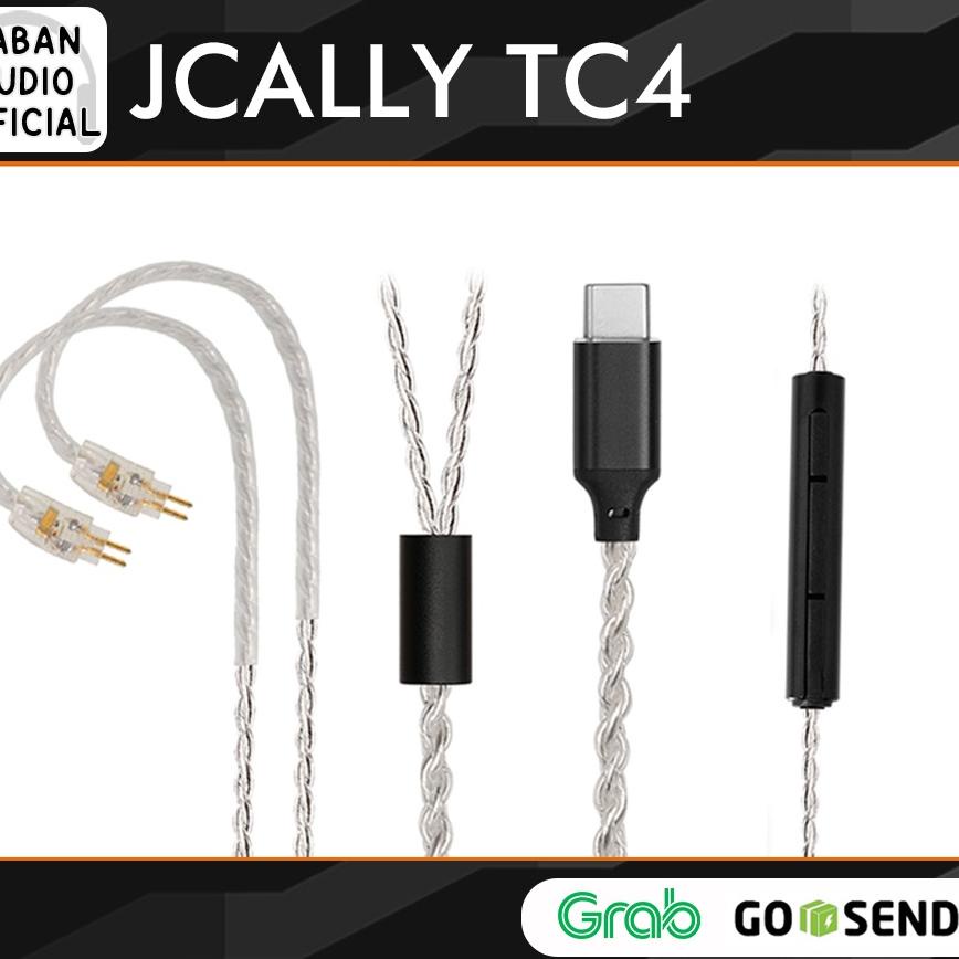 Jual Oke Price.. JCALLY TC4 USB Type C Kabel Upgrade USB Tipe C for KZ Earphone USB Type C with ...
