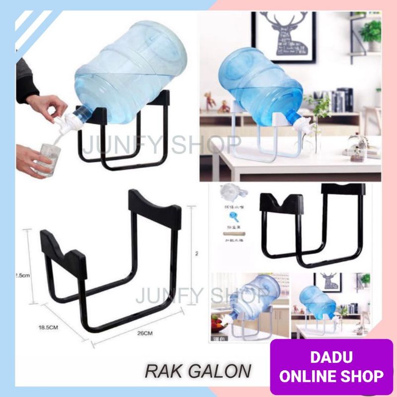 Jual Rak Galon air mineral / RAK KAKI GALON AIR BESI plus KRAN GALON ...