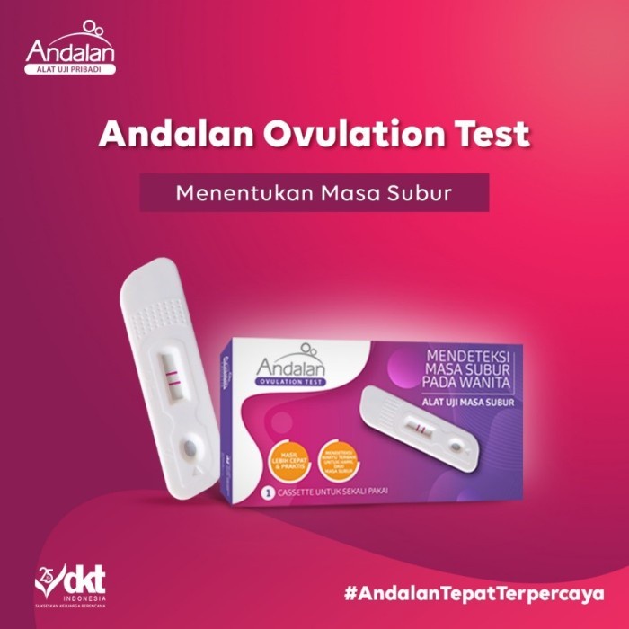 Jual Andalan Ovulasi Tes Masa Subur Cek Kesuburan Akurat Program Hamil ...