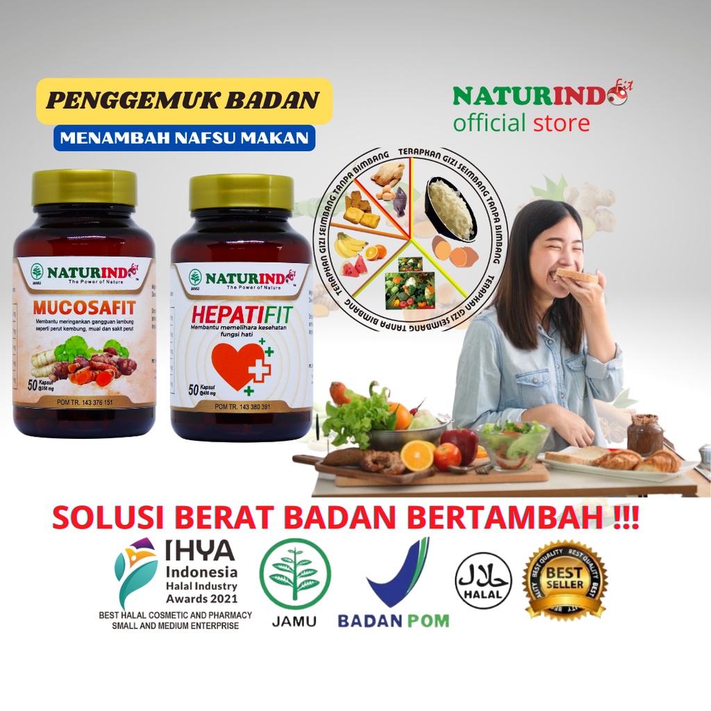 Jual Obat Herbal Penggemuk Badan Penambah Nafsu Makan Memperbaiki Gizi ...