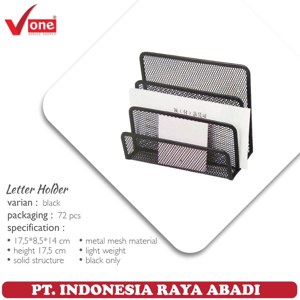 Jual Letter Holder Black / Storage Rack / Document Rack - Warna Hitam ...