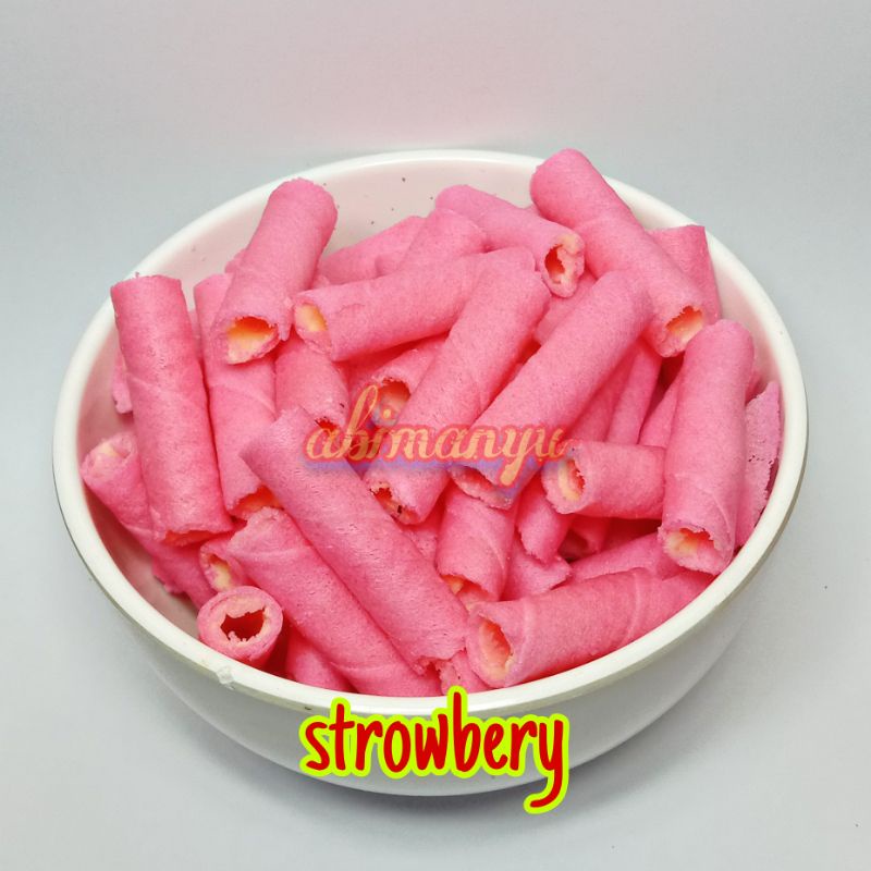 Jual ASTOR MINI BARCELONA RASA STROBERY 200 GRAM | Shopee Indonesia