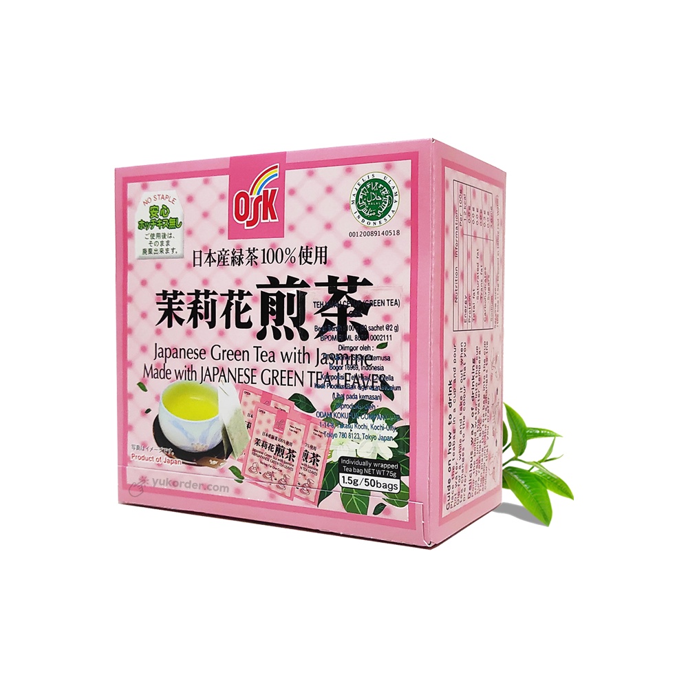 Jual OSK Japanese Green Tea with Jasmine 50S | Shopee Indonesia
