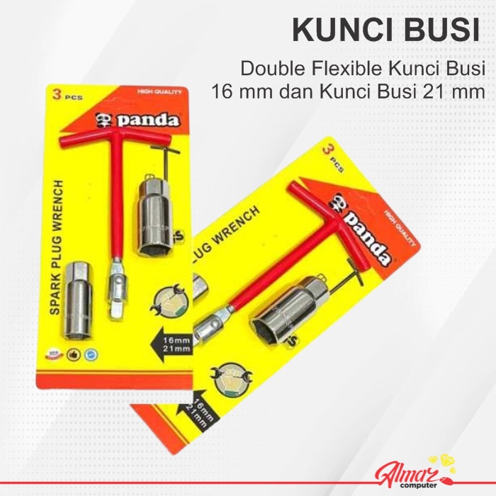 Jual Kunci Busi Double Flexible Kunci Busi 16 mm dan Kunci Busi 21 mm ...