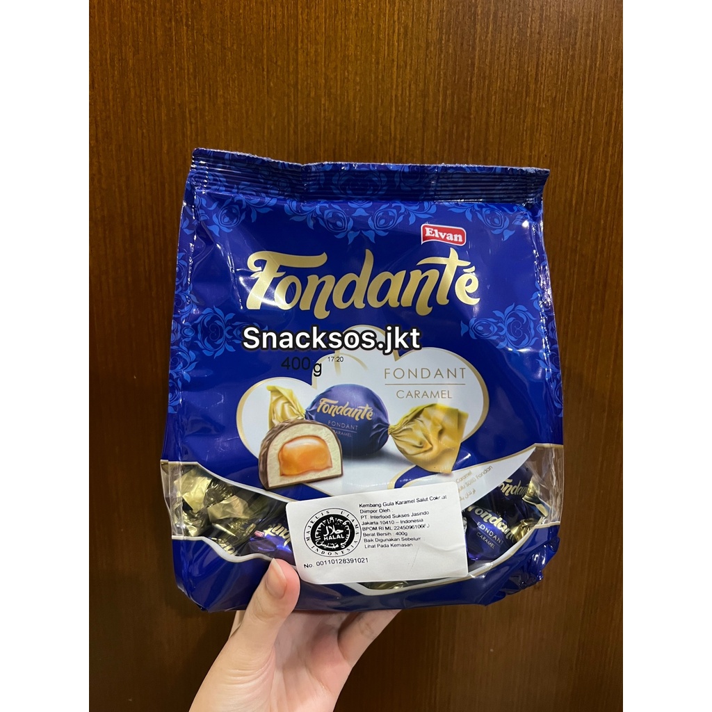 Jual ELVAN FONDANTE FUDGE CHOCOLATE CREAM / FUDGE ASSORTMENT / FONDANT ...
