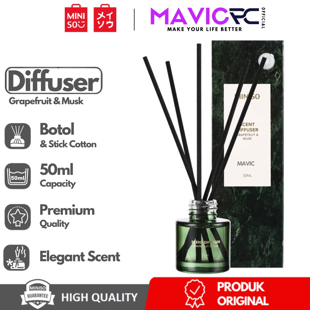 Jual MINISO Pewangi Ruangan Diffuser Aromatherapy Pengharum Kamar Tidur ...