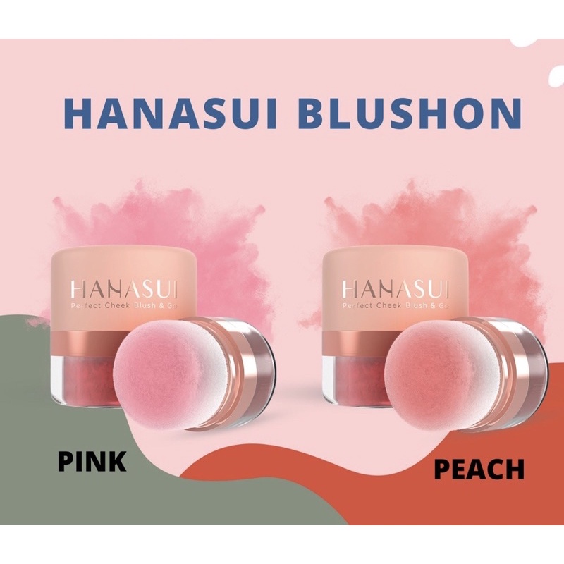 Jual HANASUI Perfect Cheek Blush & Go Powder - Blush On Natural, Perona ...