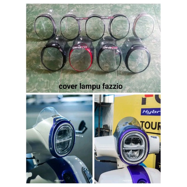 Jual cover lampu fazzio visor variasi fazzio | Shopee Indonesia