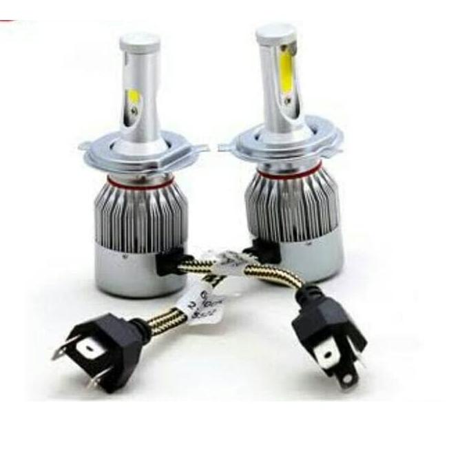 Jual Harga Meriah LED HEADLIGHT C6 36WATT H4 / LED H4 ULTRA BRIGHT DIM ...