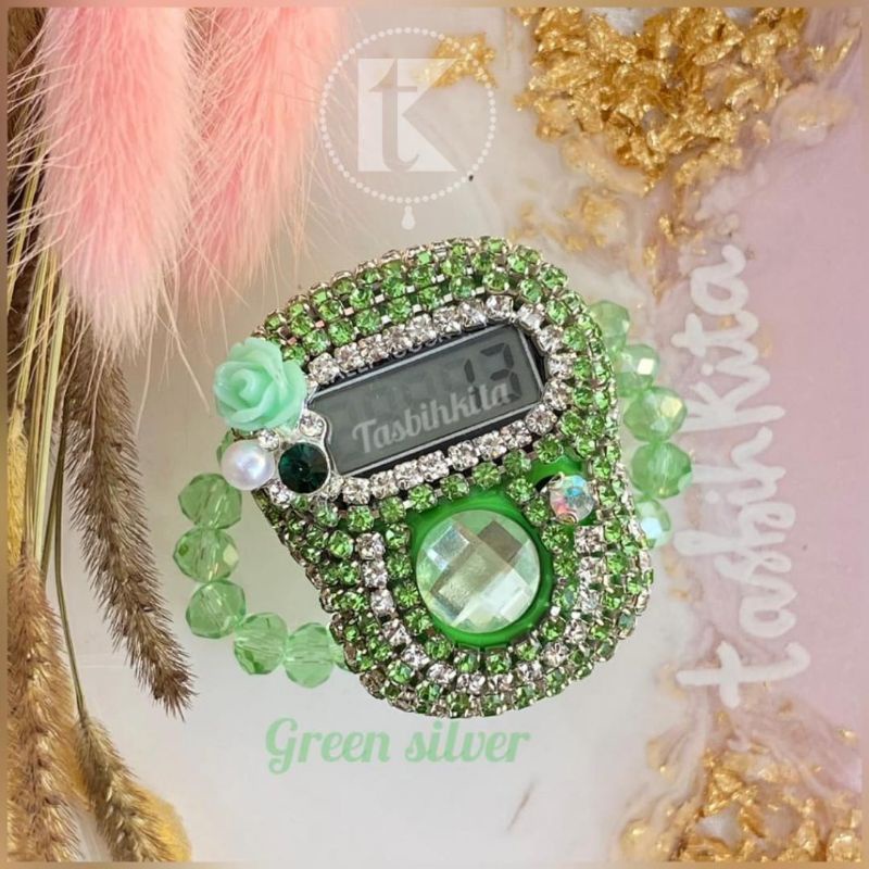 Jual Digital Tasbih Counter Diamond Swarovski Bling Bling Souvenir ...