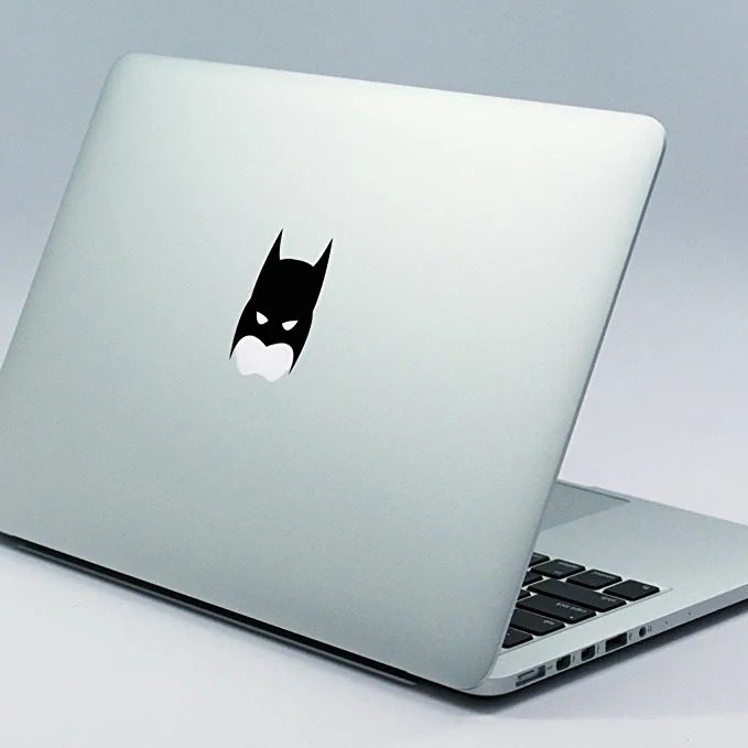 Jual Sticker Macbook Laptop Cutting Vinyl Kepala Batman | Shopee Indonesia
