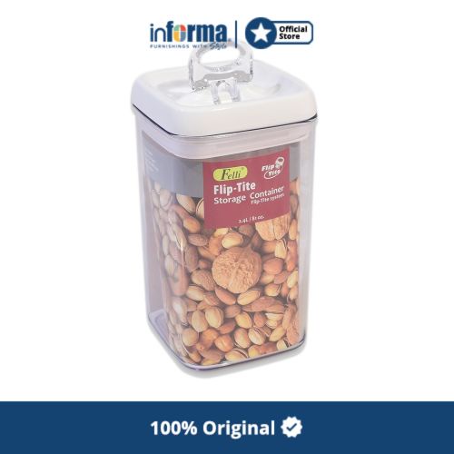 Jual Informa - Felli 2.4 Ltr Canister Flip Tite Stoples | Shopee Indonesia