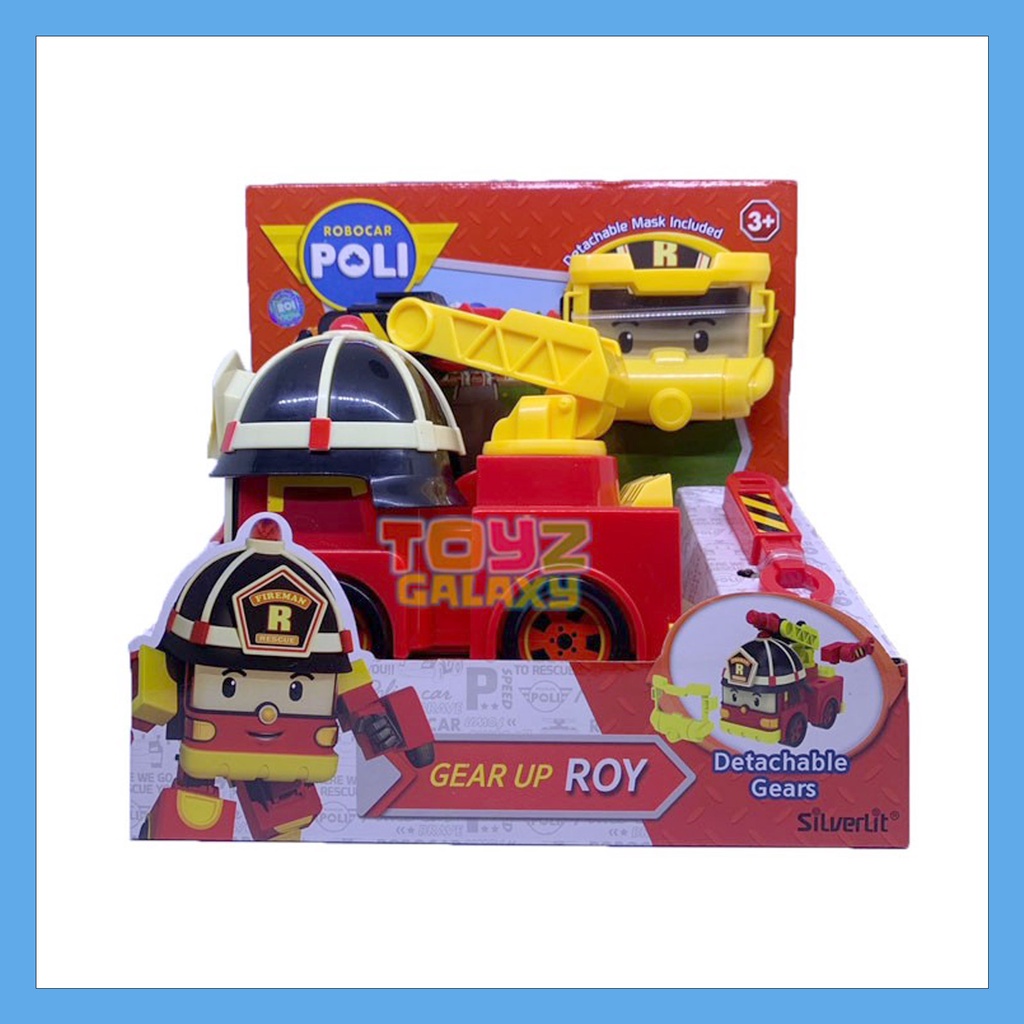 Jual ROBOCAR POLI GEAR UP ROY - ORIGINAL | Shopee Indonesia