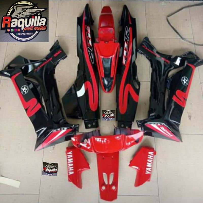 Jual Cover Body Bodi Halus Full Set Yamaha Fiz r F1z R caltek warna ...