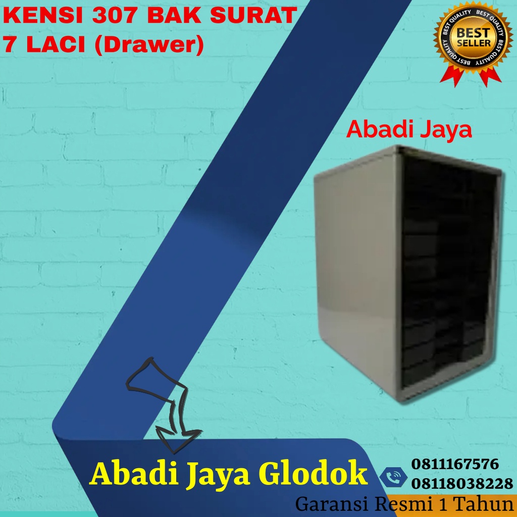 Jual KENSI 307 BAK SURAT 7 LACI (Drawer) | Shopee Indonesia