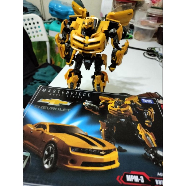 Jual Transformers Bumblebee MPM3 Hasbro Takara Tomy original | Shopee ...