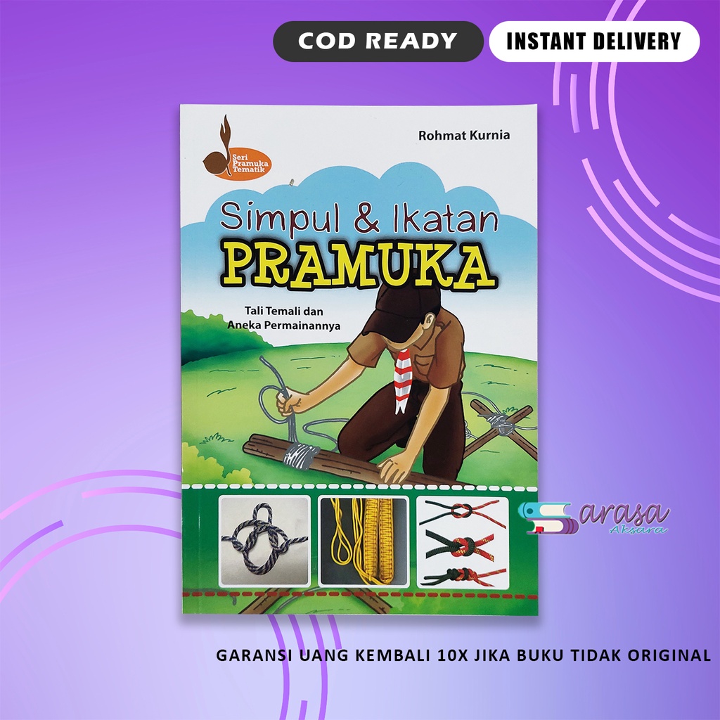 Jual BUKU PRAMUKA SIMPUL & IKATAN PRAMUKA | Shopee Indonesia