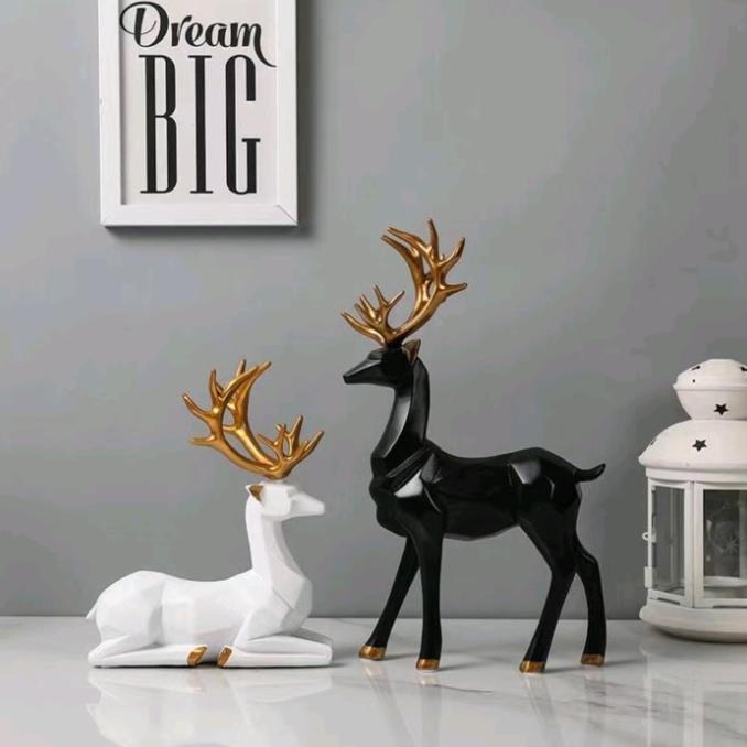 Jual Patung Rusa Modern Desain Geometris Gaya Nordic International ...