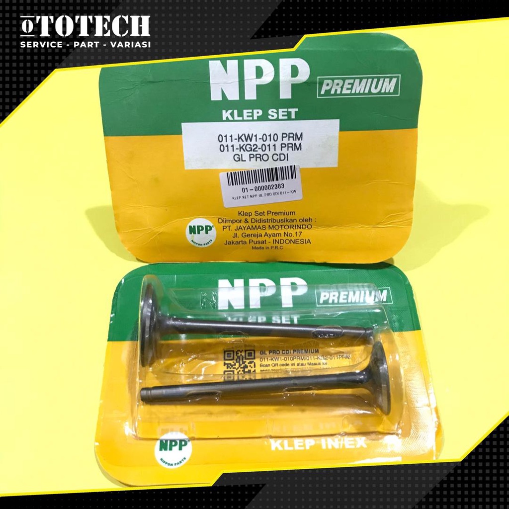 Jual KLEP SET PREMIUM NPP ORIGINAL GL PRO CDI IN EX | Shopee Indonesia