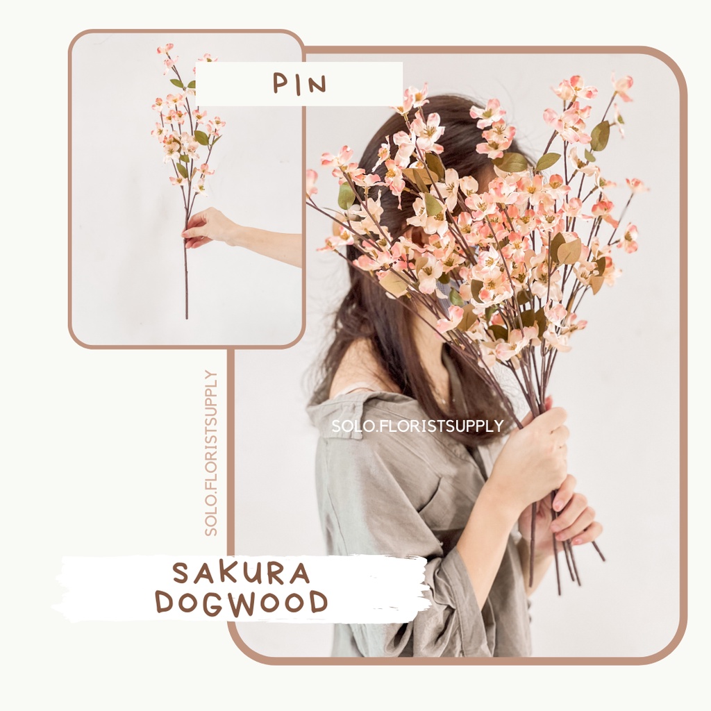 Jual SAKURA DOGWOOD Bunga baby breath SAKURA babys breath satu tangkai ...