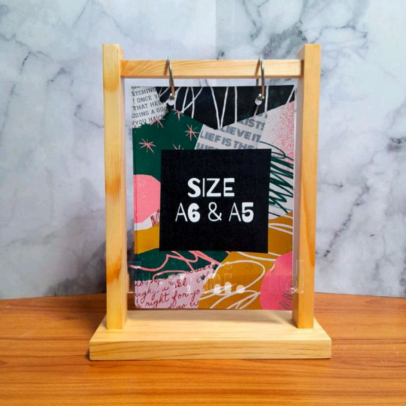 Jual Stand Gantungan Menu Promo Nomer Meja Kalender Kayu Resto Cafe ...