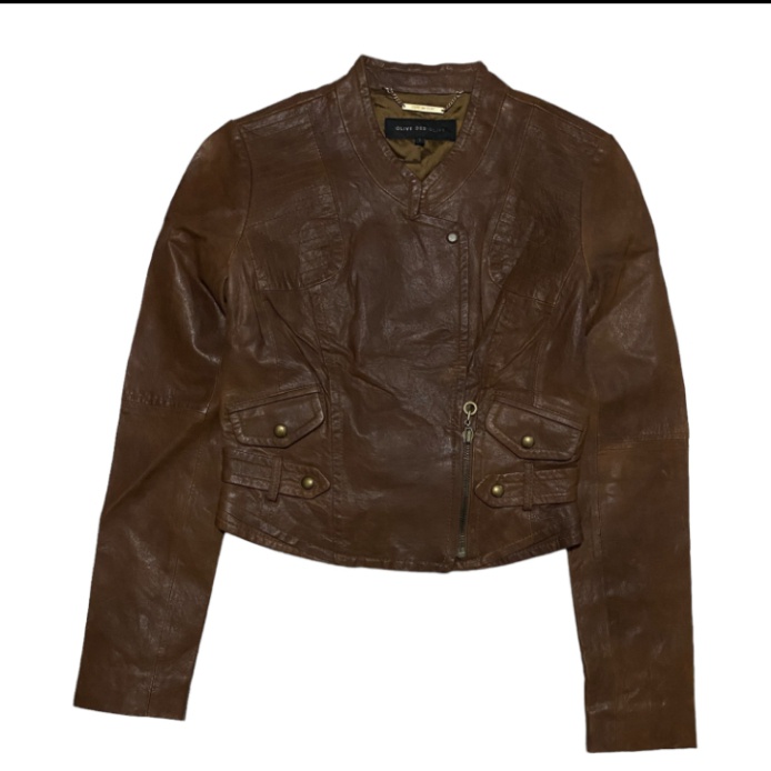 Jual preloved leather jacket | jaket kulit | Shopee Indonesia