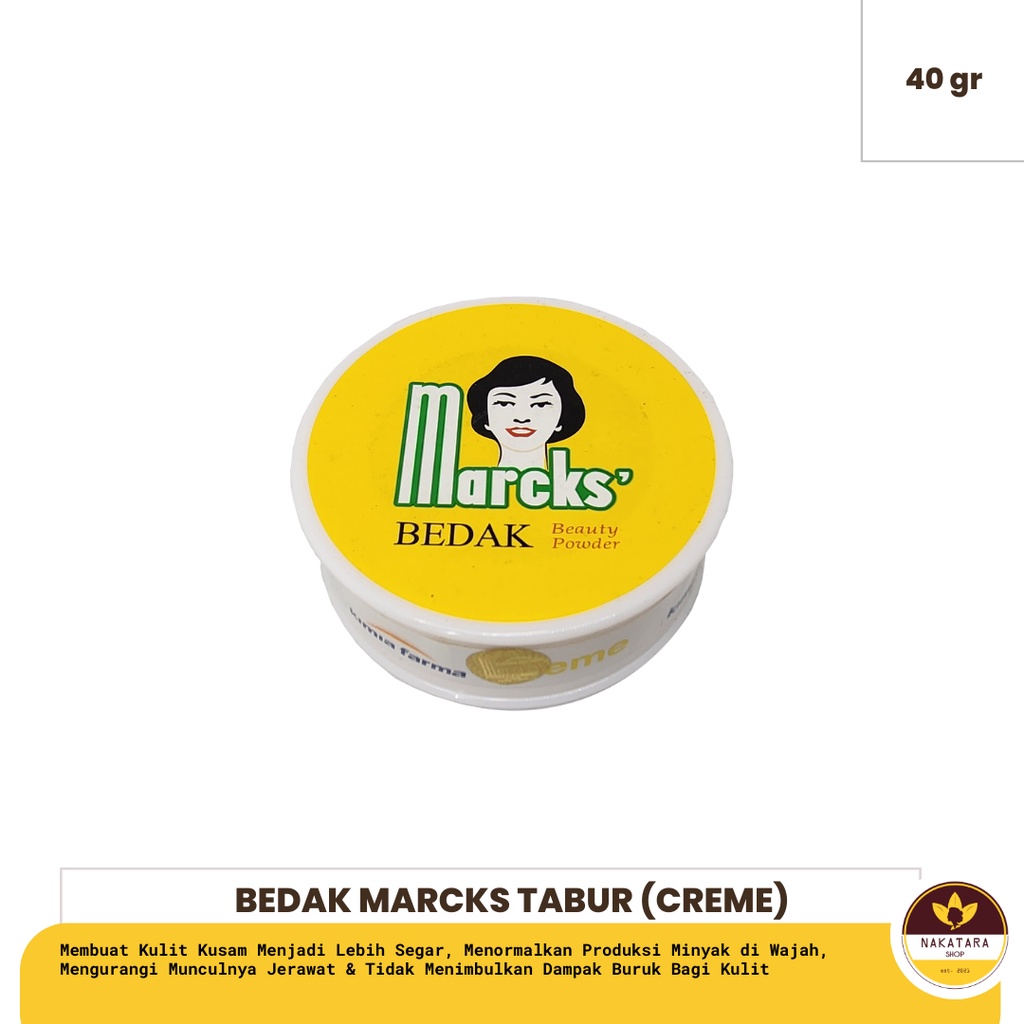 Jual Bedak Marcks Tabur Kemasan 40 Gram | Shopee Indonesia