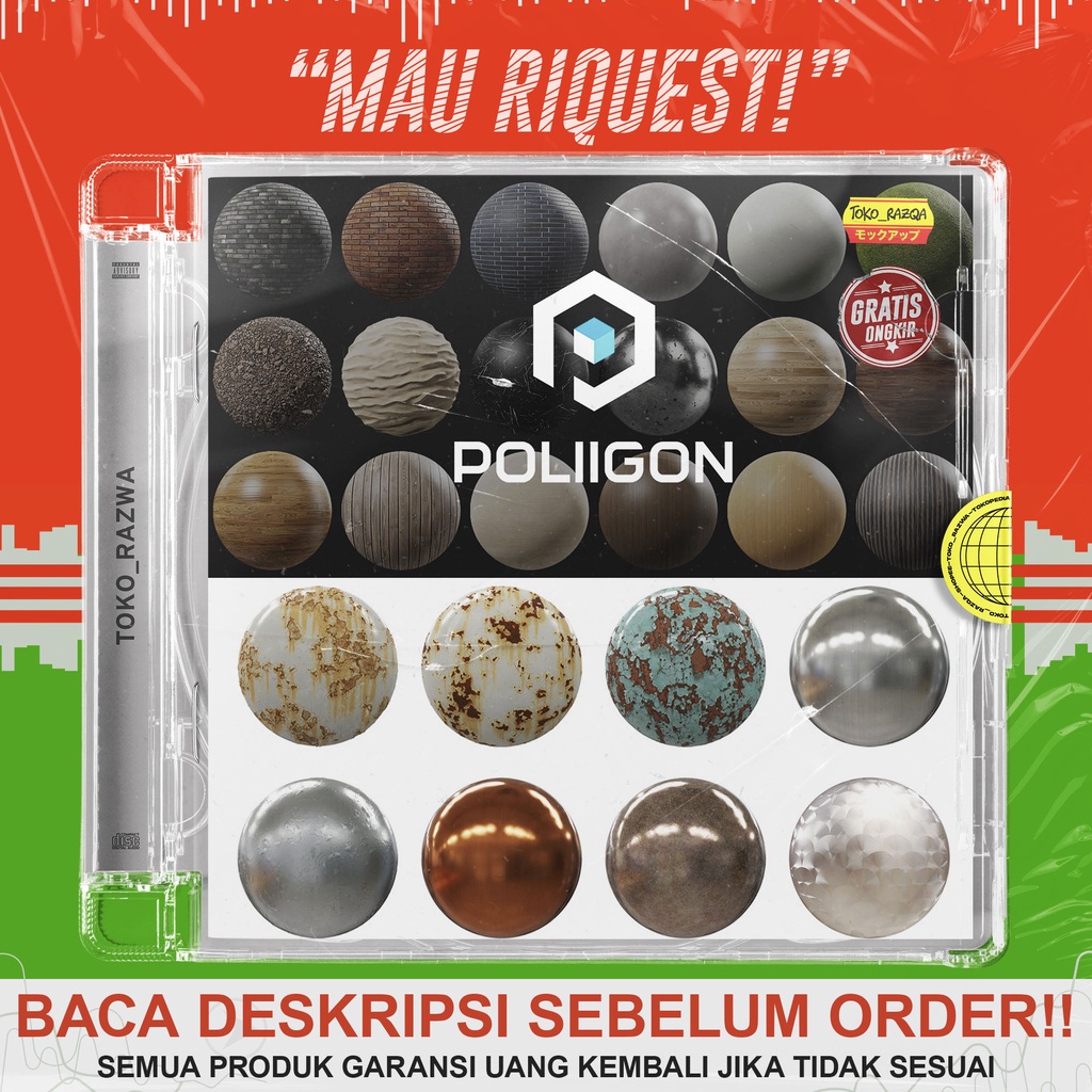 Jual 12 Pack Poliigon Textures 3D ASSETS | Shopee Indonesia