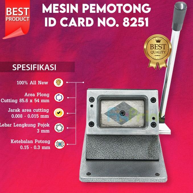 Jual Mesin Plong Pemotong ID Card Alat Potong PVC Cutter Instant 85 ...