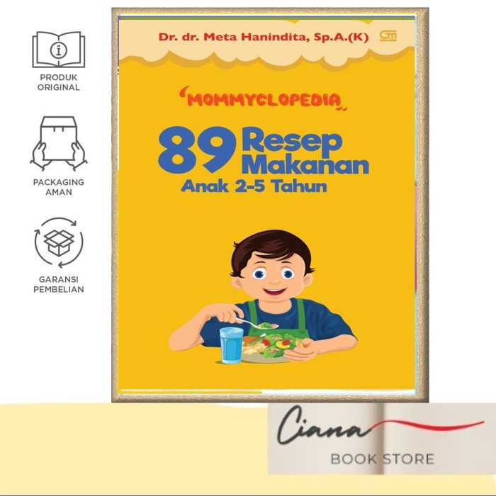 Jual MOMMYCLOPEDIA 89 RESEP MAKANAN ANAK 2-5 TAHUN | Shopee Indonesia