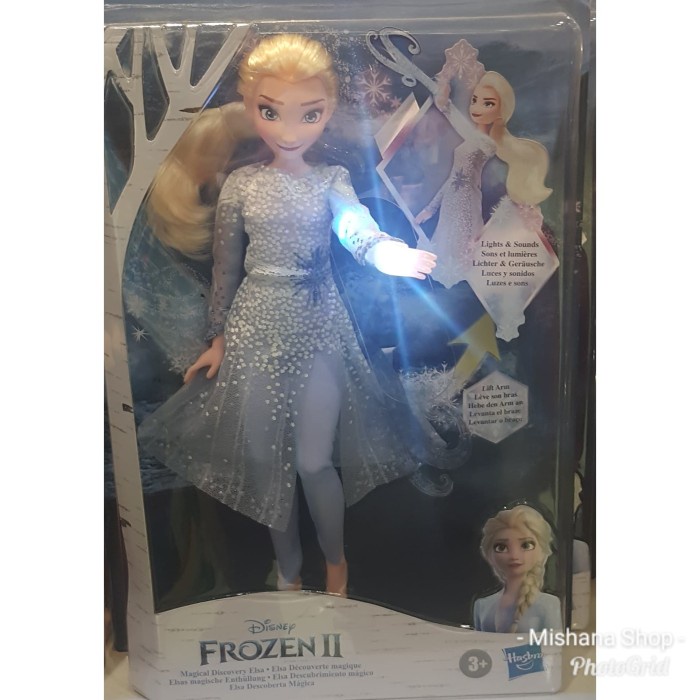 Jual Boneka Disney Princess Elsa Frozen 2 Magical Discovery Light And ...