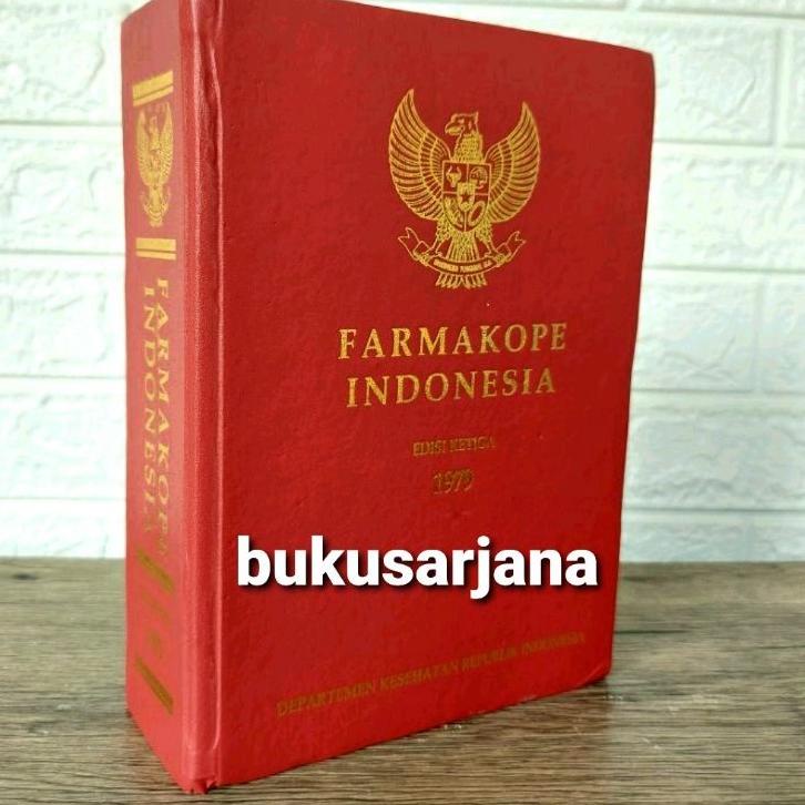 Jual Terbaru - ORIGINAL Farmakope Indonesia Edisi 3 Tahun 1979 Hard ...