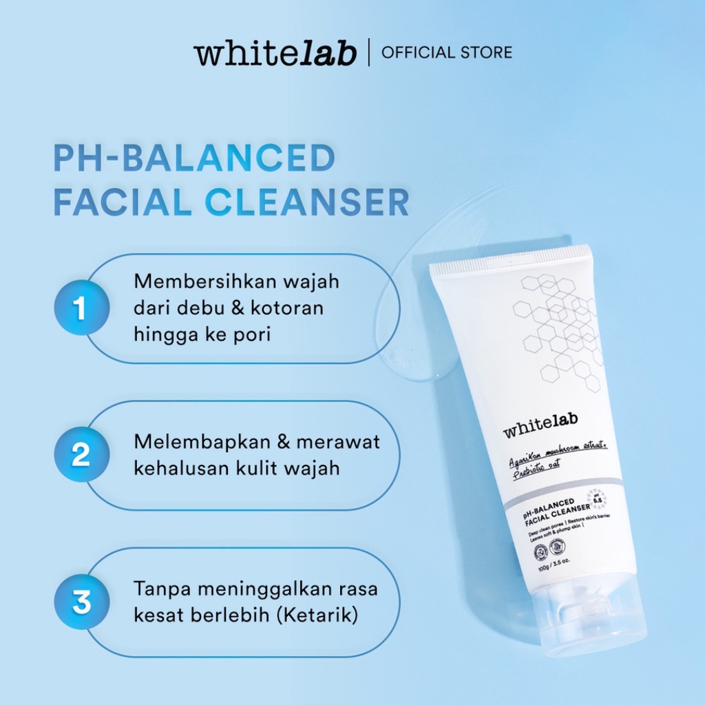 Jual WHITELAB FACIAL WASH 100 GR | Shopee Indonesia