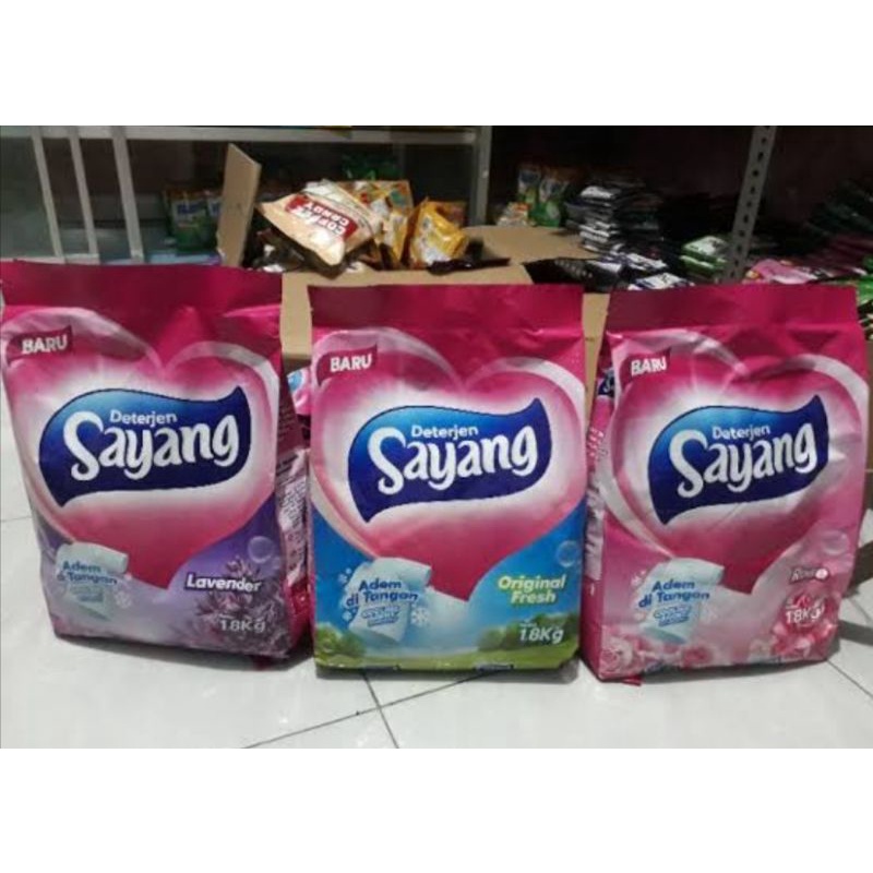 Jual Deterjen Sayang 1,8kg | Shopee Indonesia