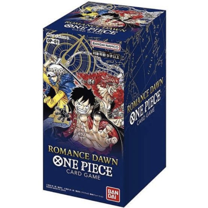 Jual Kartu One Piece Tcg Romance Dawn Ready Stock Booster Box Op-01 Card Game | Shopee Indonesia