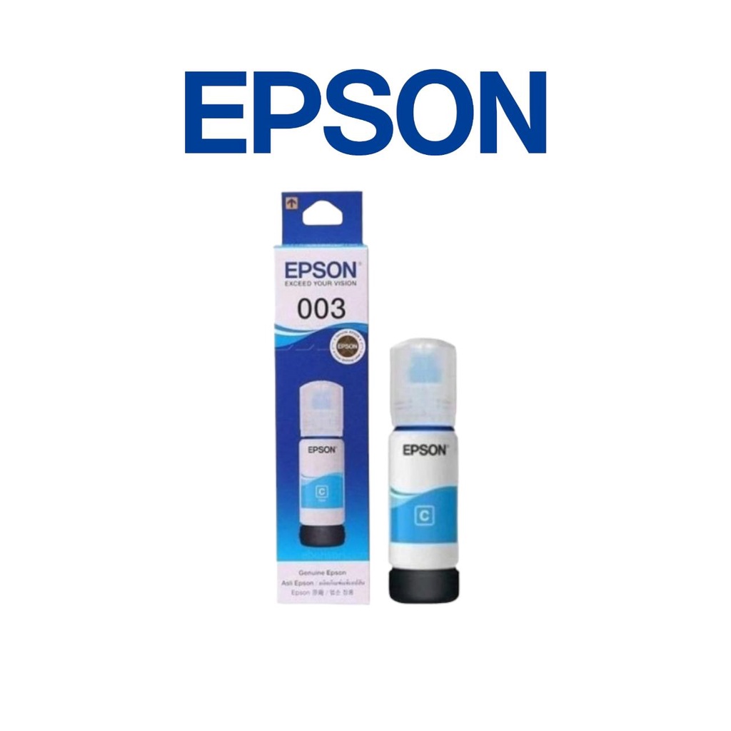 Jual Tinta Epson 003 Cyan untuk Printer L1110 / L3110 / L3150 / L5190 ...