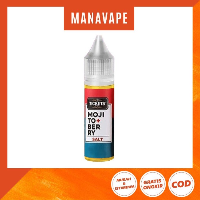 Jual TICKET MOJITO SALT NIC 15ML by TICKETS BREW | Shopee Indonesia