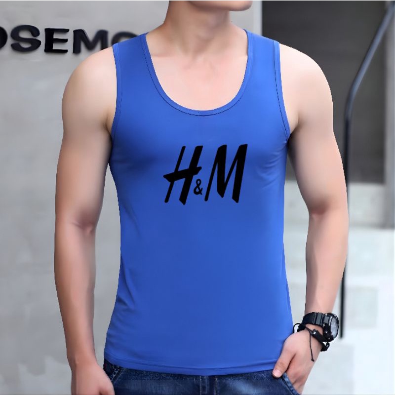 Jual Singlet Pria Dewasa HM Kaos Singlet Pria Cotton Combed Kaos ...