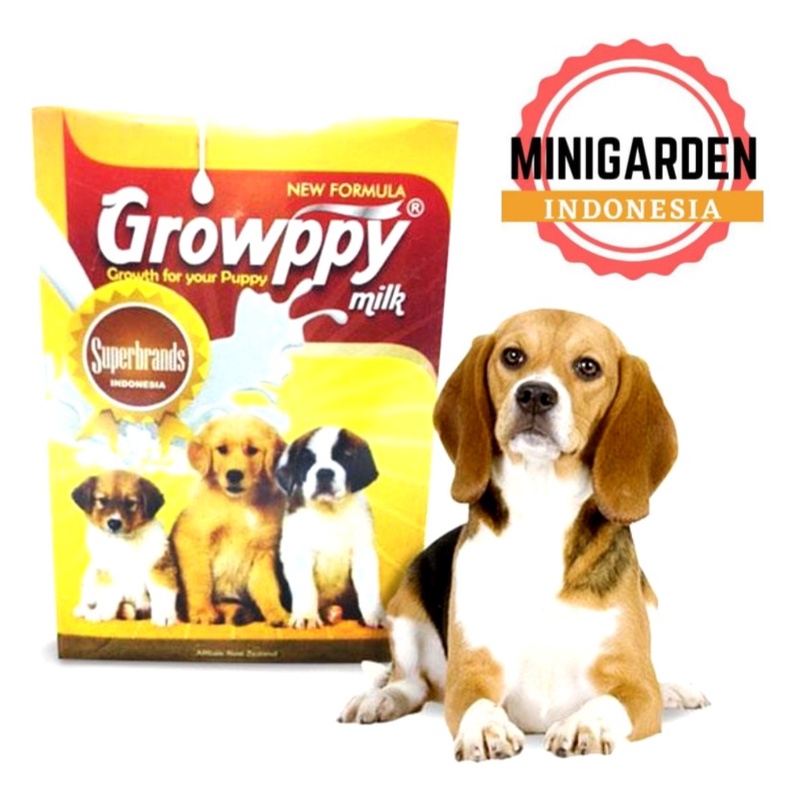 Jual SUSU ANJING GROWPPY SACHET 30 GRAM puppy dog milk susu anakan anjing | Shopee Indonesia