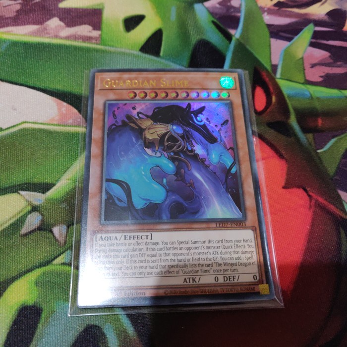 Jual Kartu Kartu Yugioh Tcg Guardian Slime Led7 1St Ed | Shopee Indonesia