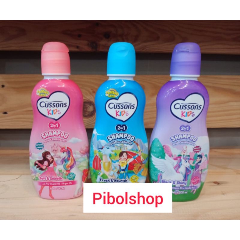 Jual CUSSONS KIDS 2IN1 SHAMPOO 200ml | Shopee Indonesia