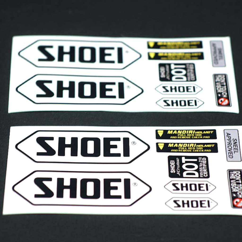 Jual STIKER HELM SHOEI JCRUISE I STICKER HELM | Shopee Indonesia