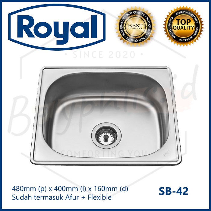 Jual SB-42 | SB-42S | Bak Cuci Piring Royal | Kitchen Sink | BCP ...