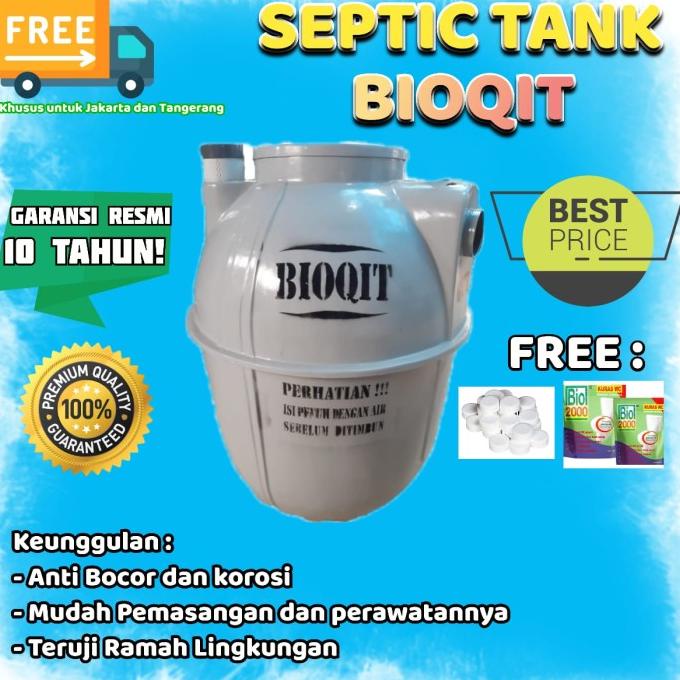 Jual Bio Septic Tank, Septic Tank BioQIT, BioTech, BioTank, 1000 Liter ...
