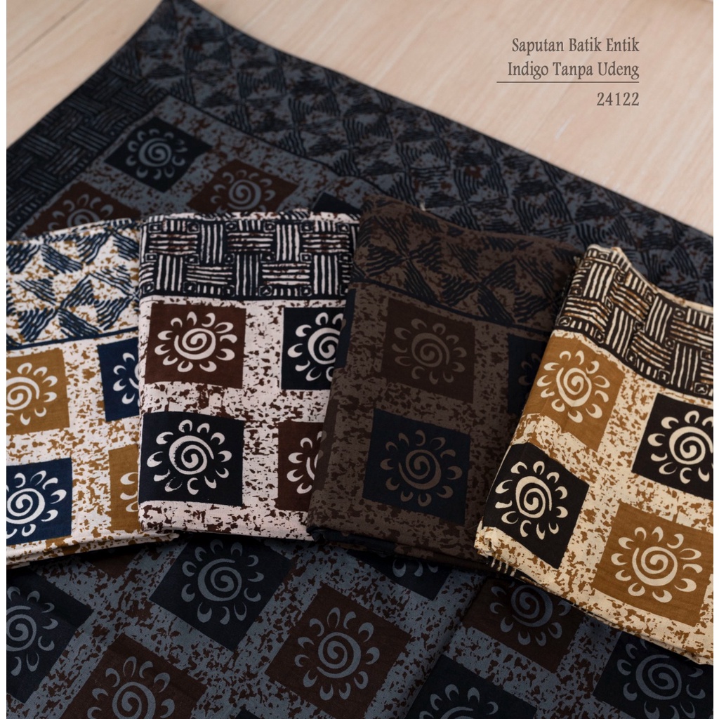 Jual saputan batik etnik indigo tanpa udeng | mohon baca deskripsi | Shopee Indonesia