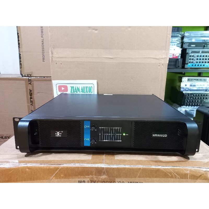 Jual Power Amplifier RDW NR 8002D Original/ Class H2 Step | Shopee ...