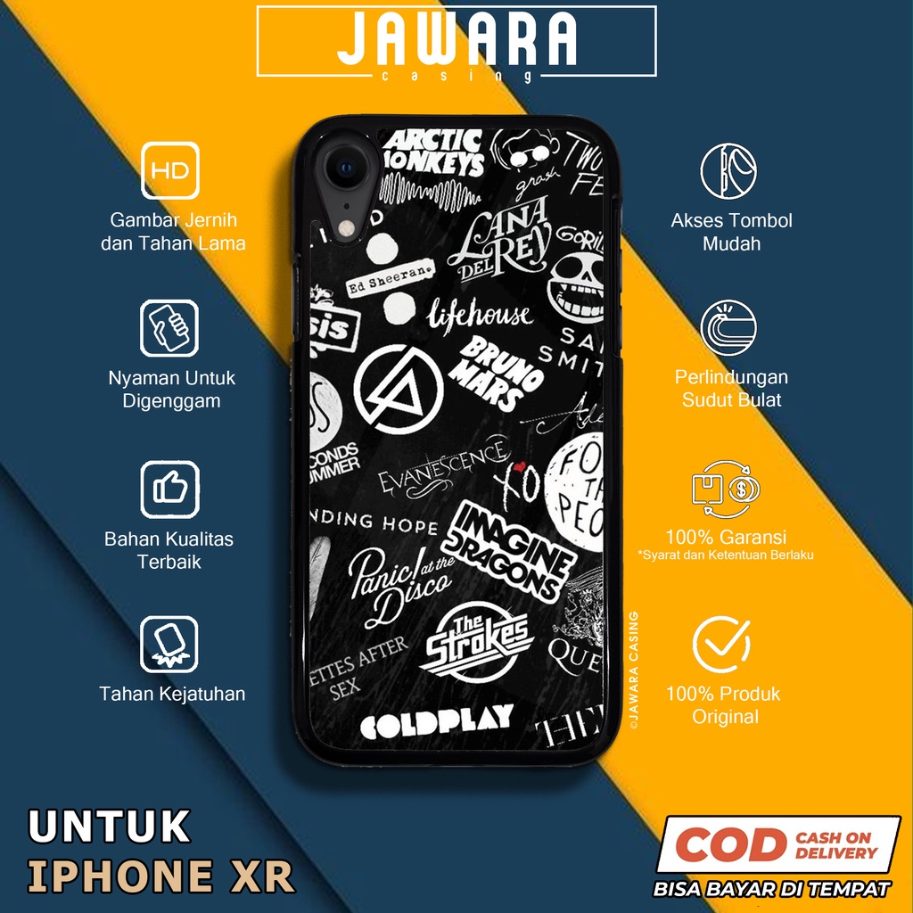 Jual Case iPhone XR Casing iPhone XR Jawara Casing [MSCB] Case Glossy ...