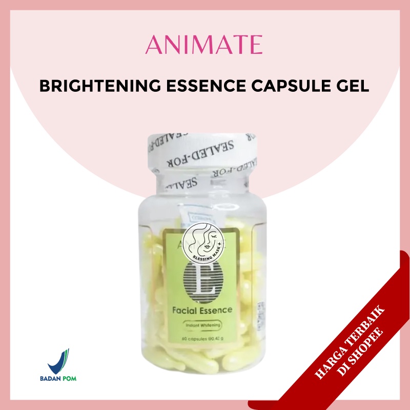 Jual Animate | Serum ANIMATE 60 Softgel Capsules | Essences Capsule ...