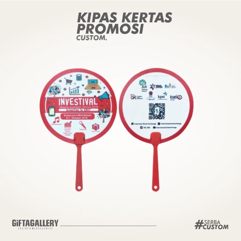 Jual KIPAS PROMOSI KIPAS KOREA CUSTOM 2Hari Jadi [Event/Festival ...