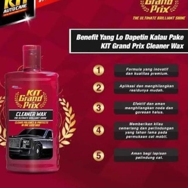 Jual Super Trending Kit Grand Prix Cleaner Wax 275 ml Pembersih ...